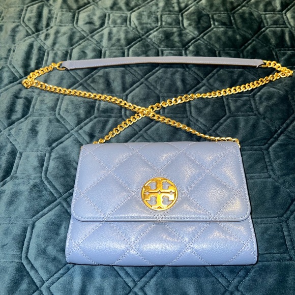 Tory Burch | Bags | Tory Burch Willa Chain Wallet Crossbody Bluewood ...